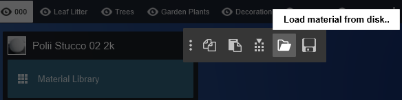 How do you copy, paste, save and load Materials in Lumion 12?